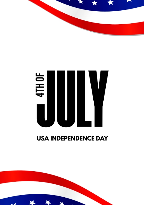 4th of July A4 Template | PosterMyWall