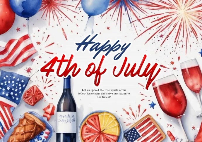4th of july ads Template | PosterMyWall