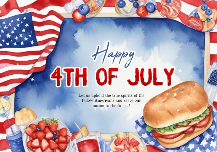 Plantilla de 4th of july ads | PosterMyWall