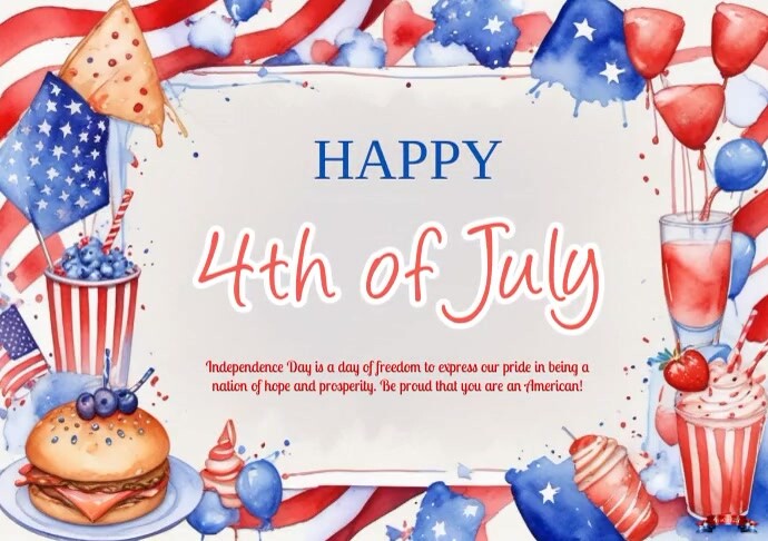 Modèle 4th of july ads | PosterMyWall