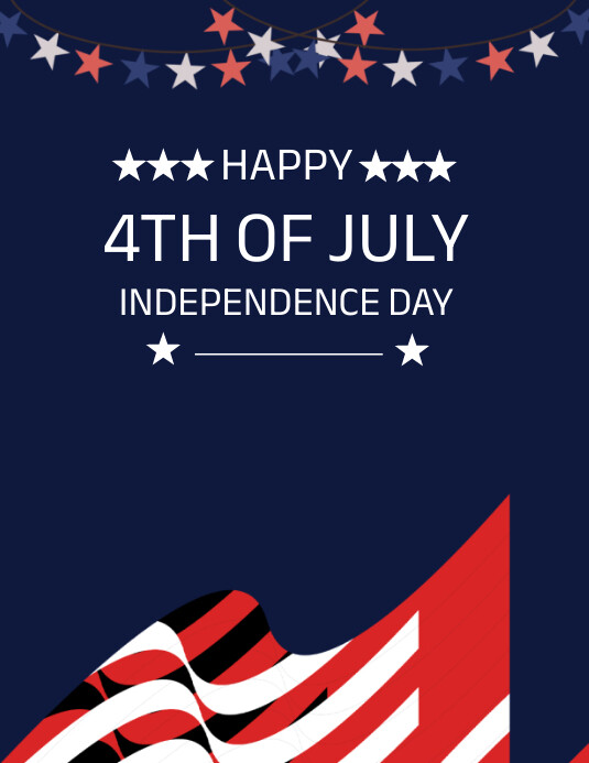 Copy of 4th of July celebration day poster 2024 | PosterMyWall