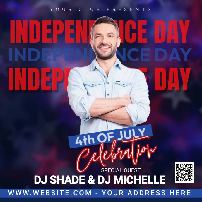 Copy of 4th of july celebration | PosterMyWall