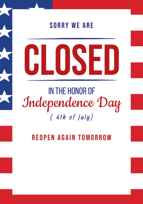 4th of July celebration Template | PosterMyWall