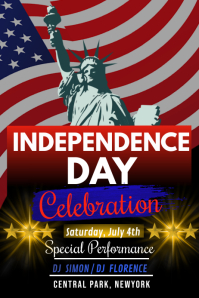 4TH OF JULY EVENT POSTER Template | PosterMyWall