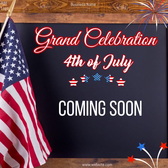 4th of july celebration instagram post (1) Templat | PosterMyWall