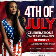 Happy 4th of July Instagram post Template | PosterMyWall