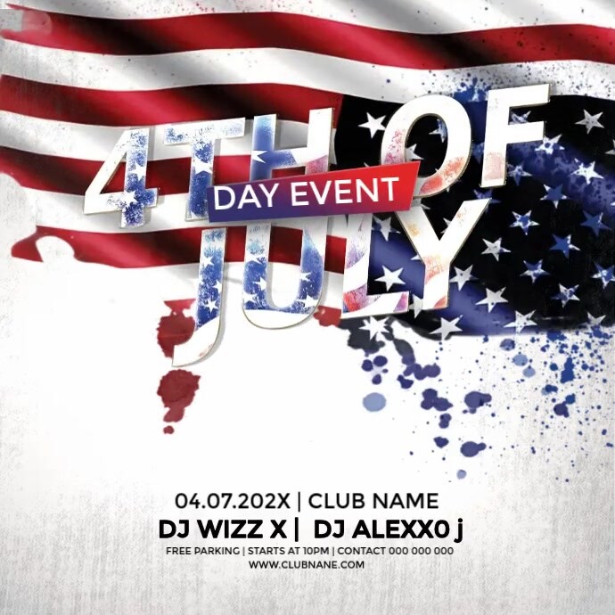 4th of July Concert Template | PosterMyWall