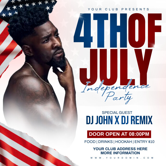 Plantilla de 4th of july | PosterMyWall