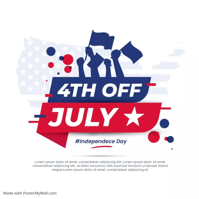 Copy of 4th of July design template | PosterMyWall