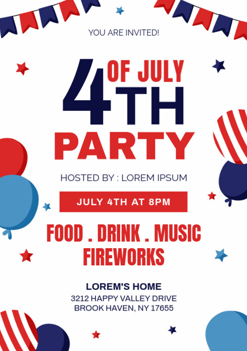 4th of july Template | PosterMyWall