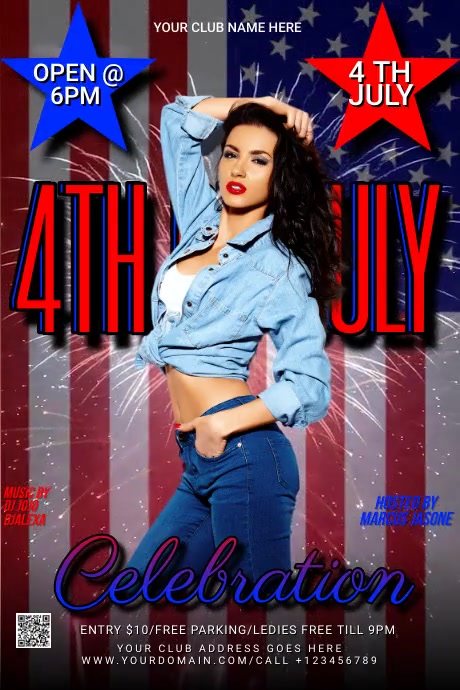 4TH of July Template | PosterMyWall