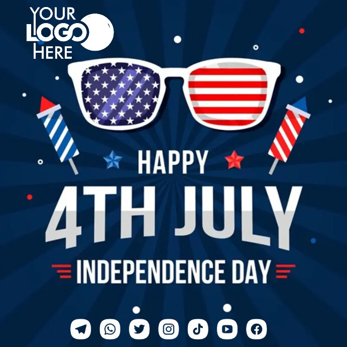 4th of July Template | PosterMyWall