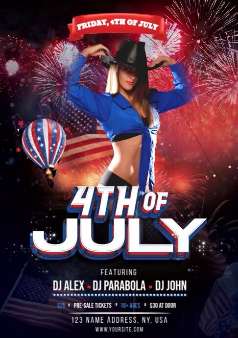 4th of july Template | PosterMyWall