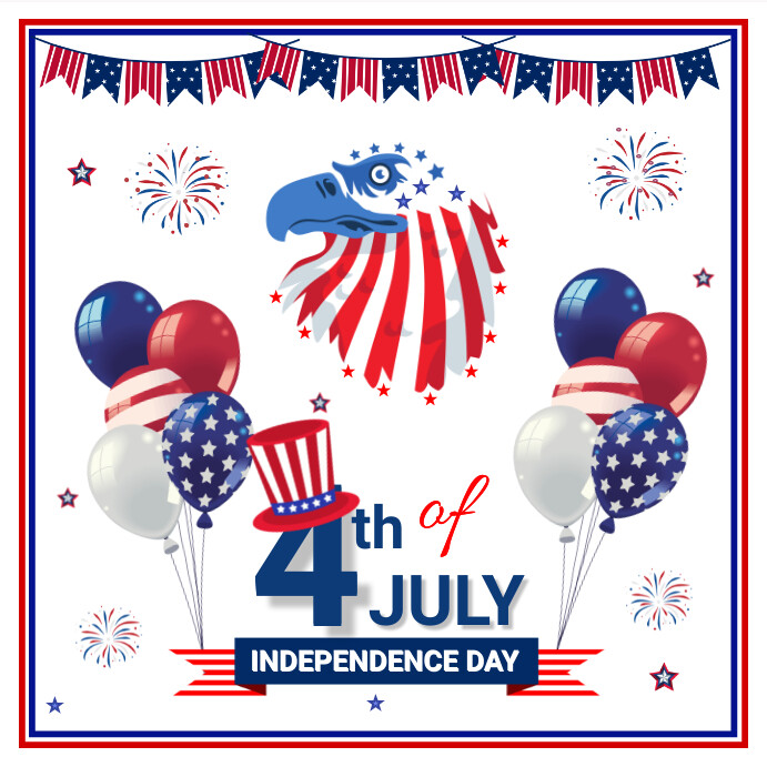 4th of July Template | PosterMyWall