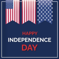 Happy Independence Day 4th of july Card Template | PosterMyWall