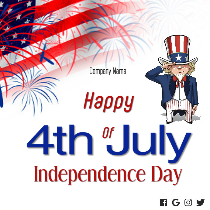 4th of July Template | PosterMyWall