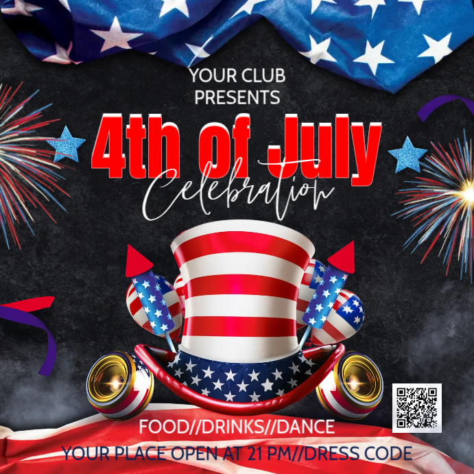 Plantilla de 4th of July | PosterMyWall