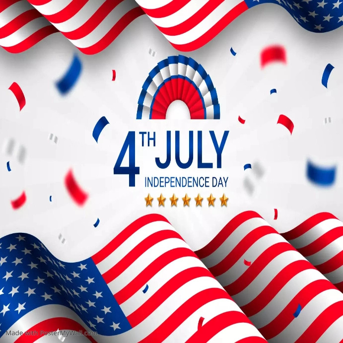 Plantilla de 4th of July design template | PosterMyWall