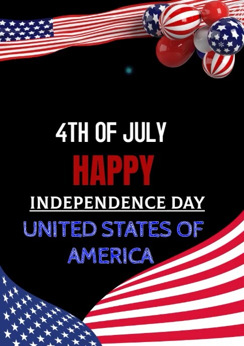 Plantilla de 4th of july | PosterMyWall