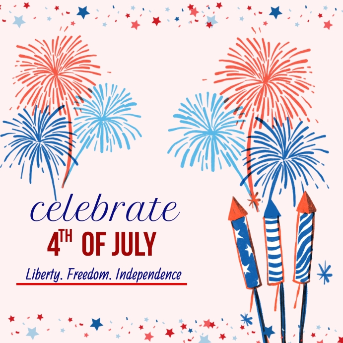 Plantilla de 4TH OF JULY | PosterMyWall