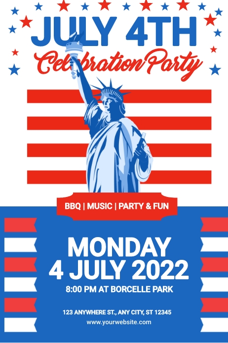 4th of july Template | PosterMyWall