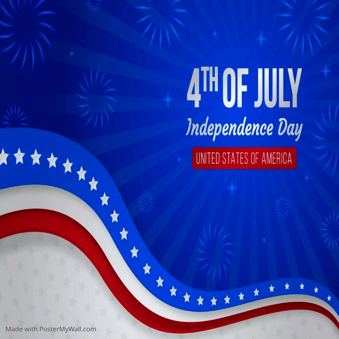 4th of July design template | PosterMyWall