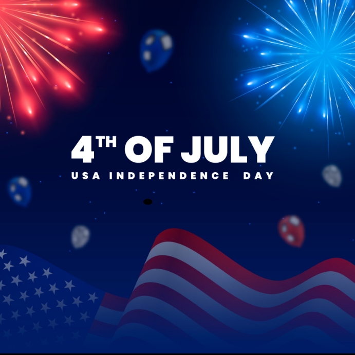 4th of July event flyer design template | PosterMyWall