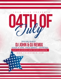 4th of July flyer Template | PosterMyWall