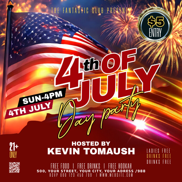 Copy of 4th of July Flyer | PosterMyWall