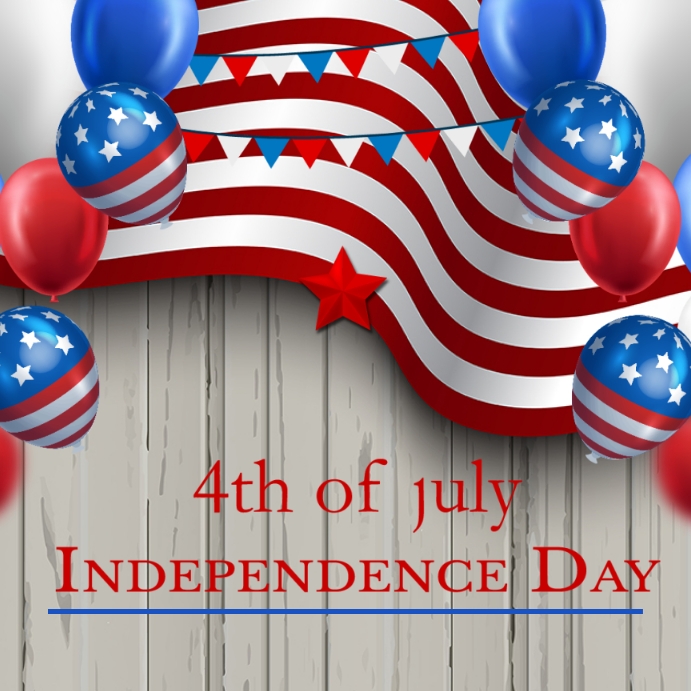 4th of july greeting template | PosterMyWall