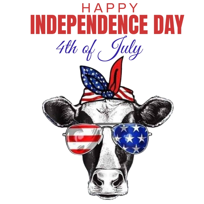 Copy of 4th of July Grunge Style Greeting Card 4th of | PosterMyWall