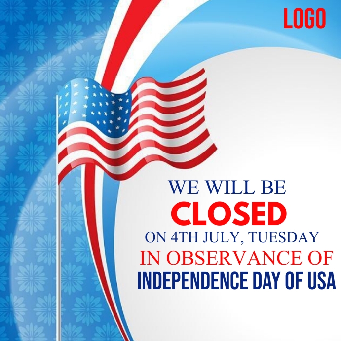 4th of july holiday poster Template | PosterMyWall