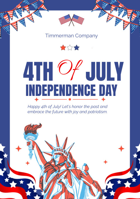 4th of july independence day Template | PosterMyWall