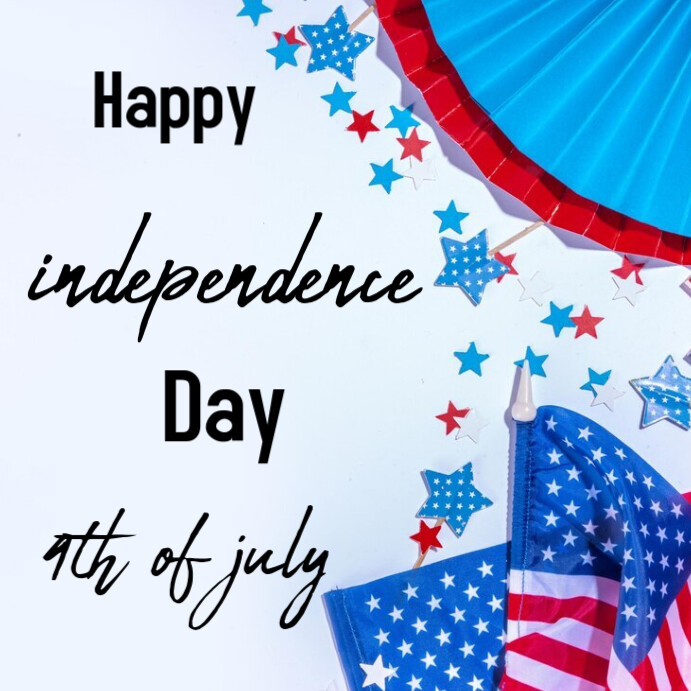 4th of july independence Day Template | PosterMyWall