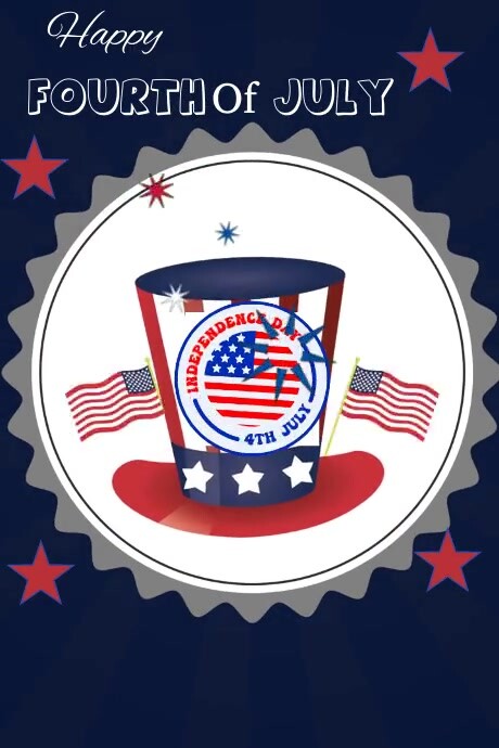 4th of July independence day Template | PosterMyWall