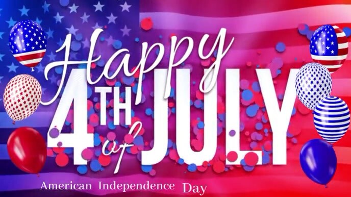 4th Of July Independence Day Digital Display templaat | PosterMyWall