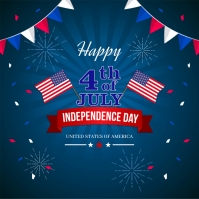 Independence Day 4th of July Instagram Video Template | PosterMyWall