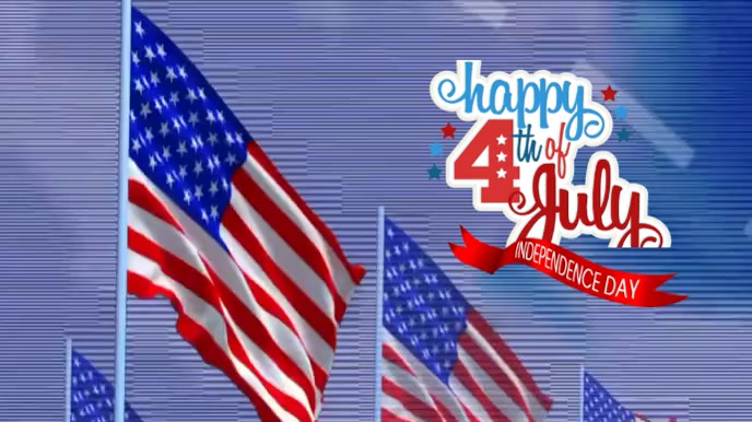 4th of July independence day video Template | PosterMyWall