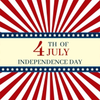 Happy Independence Day 4th of july Card Template | PosterMyWall