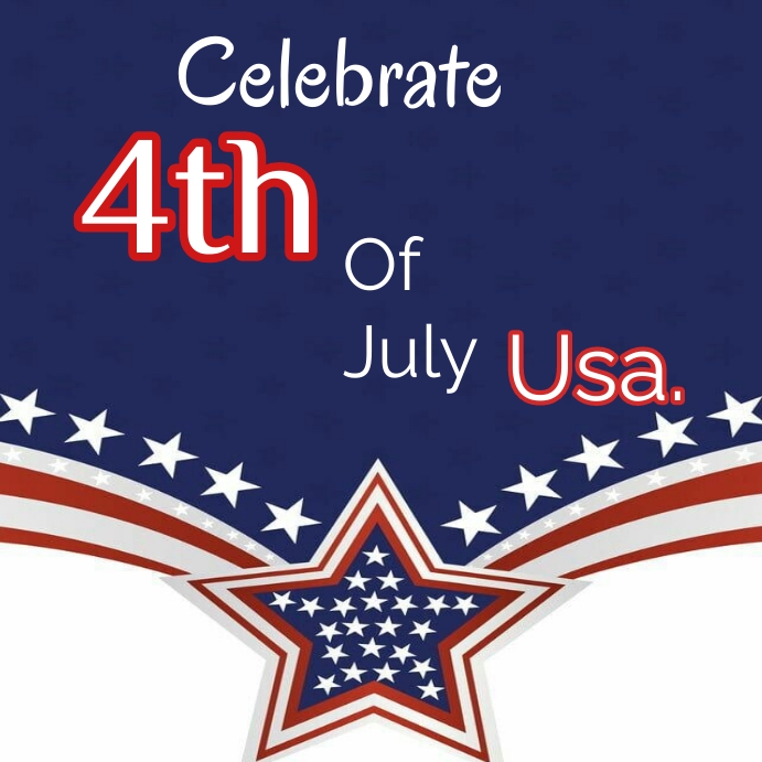4th of july instagram post Template | PosterMyWall