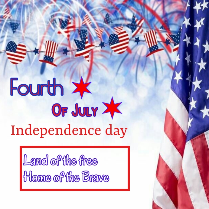Copy of 4th of july instagram post | PosterMyWall