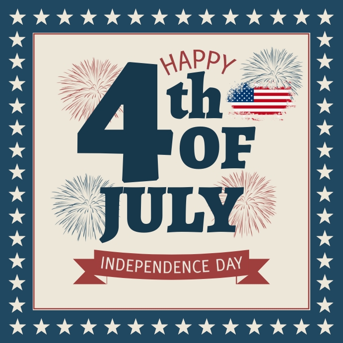 4th Of July Instagram Post Template | PosterMyWall