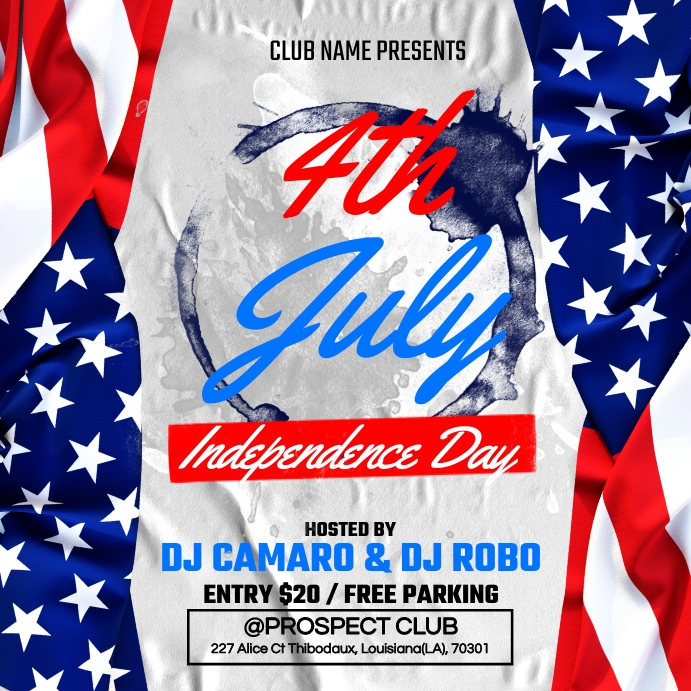 4th Of July Instagram Post Template | PosterMyWall
