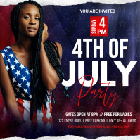 Happy 4th of July Instagram post Template | PosterMyWall