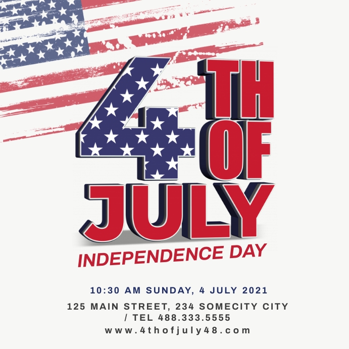 4th of July Instagram Post Template | PosterMyWall