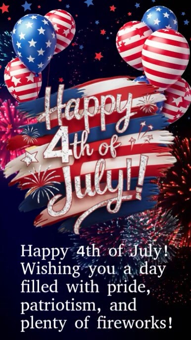 Plantilla de 4th Of July Instagram Story | PosterMyWall
