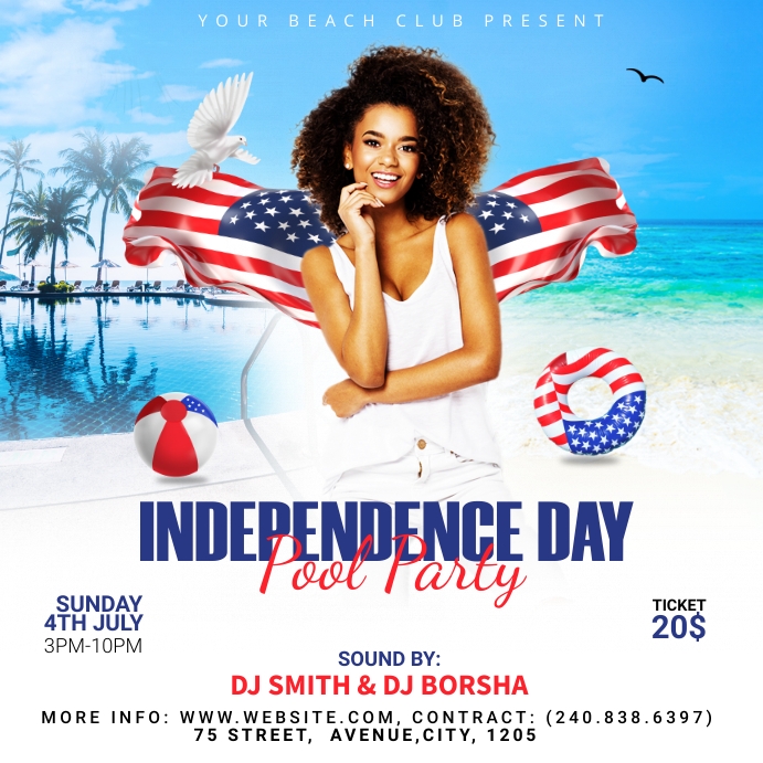 Independence Day Pool Party
