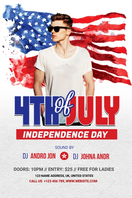 Copy of 4th of july Poster | PosterMyWall