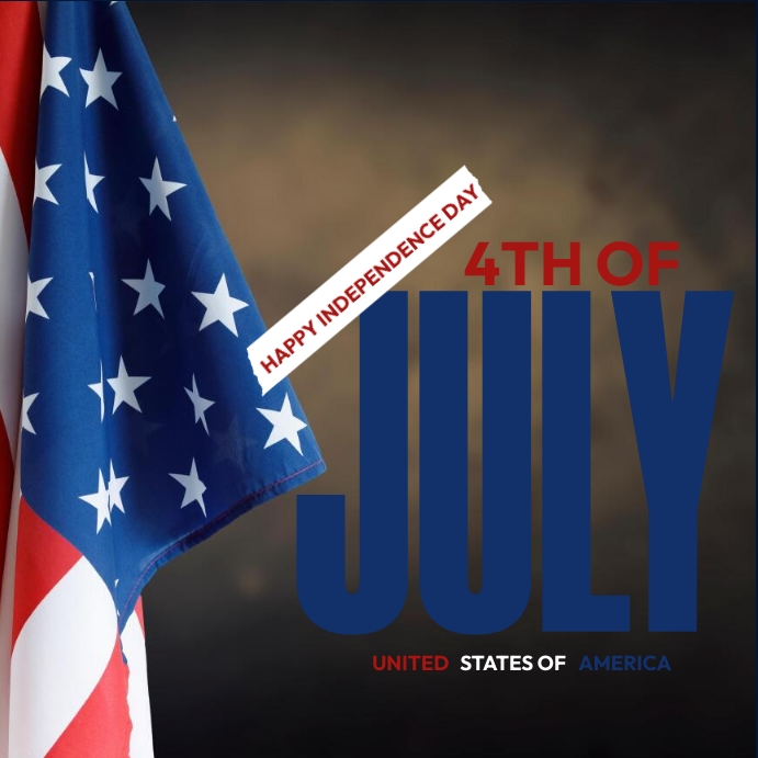 4th of july poster Template | PosterMyWall