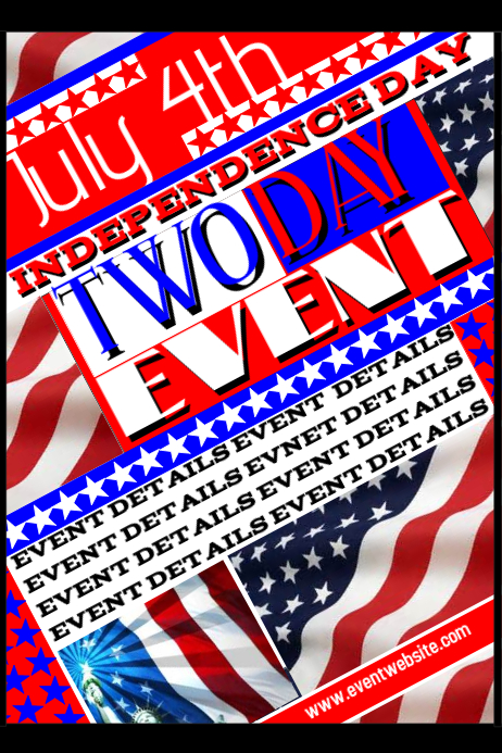 July 4th Event Template | PosterMyWall